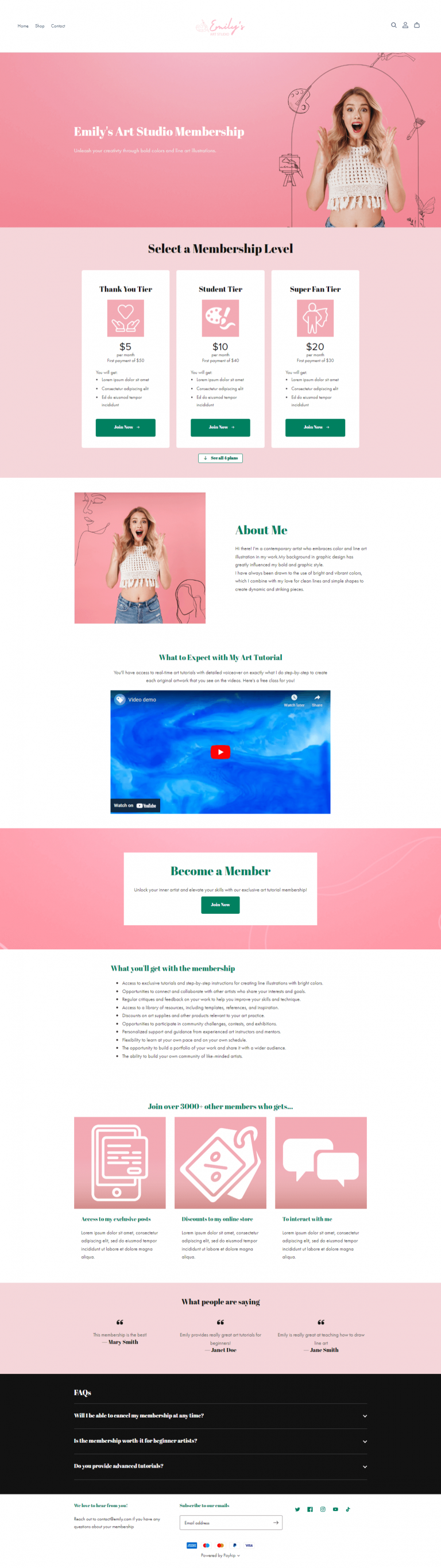 How to Build a Membership Website | Create with Payhip for Free - Payhip