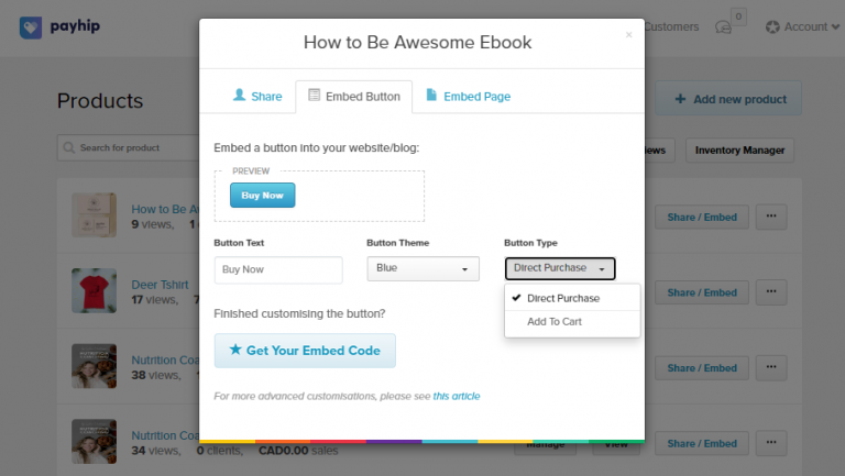 How to Add Shopping Cart to Website for FREE | 2026 Web Guide - Payhip